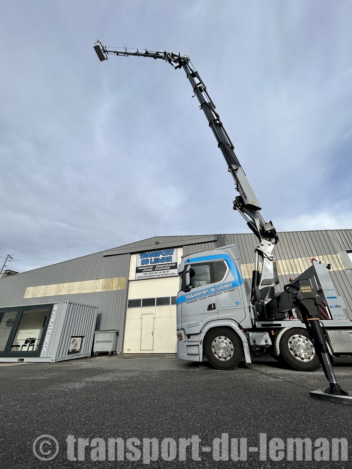 transport du leman, levage, manutention, camion grue, camion bras, 74 ...